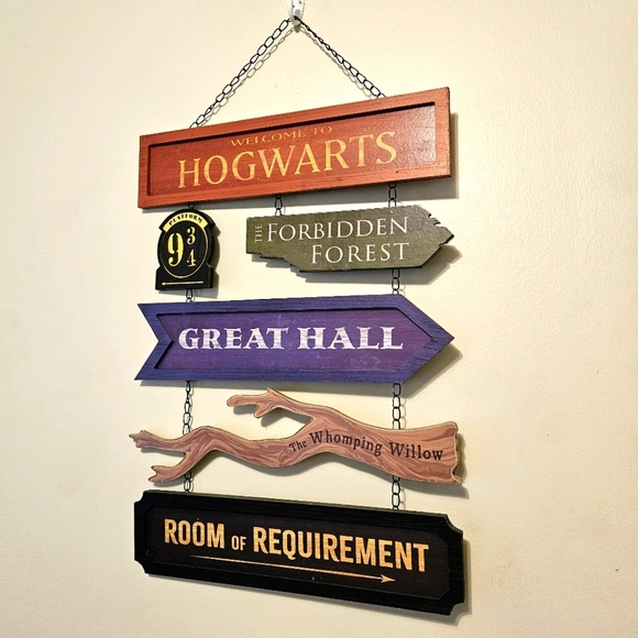 Other | Harry Potter Hogwarts Signs | Poshmark